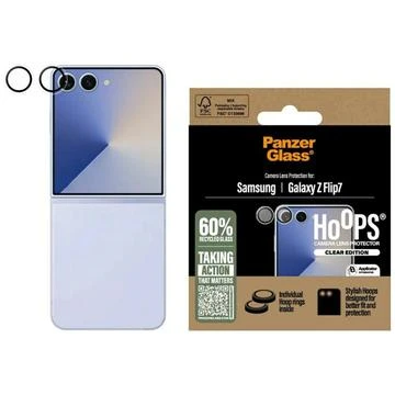 SAMSUNG GALAXY Z FLIP7 PANZERGLASS HOOPS CAMERA LENS PROTECTOR - TRANSPARENT