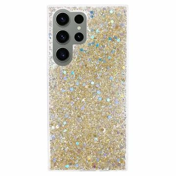 SAMSUNG GALAXY S23 ULTRA GLITTER FLAKES TPU MASKA