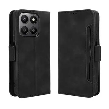 HONOR 400 SMART 5G/4G/X7D 4G CARDHOLDER WALLET CASE - BLACK