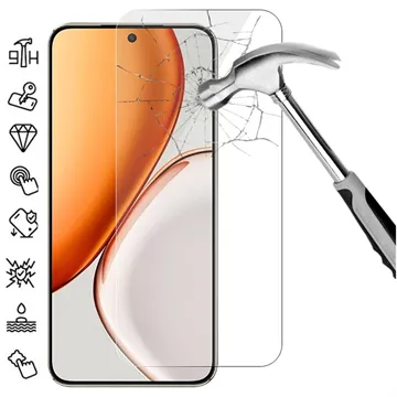 HONOR X70/X9D/MAGIC8 LITE TEMPERED GLASS SCREEN PROTECTOR - 9H - CASE FRIENDLY - TRANSPARENT