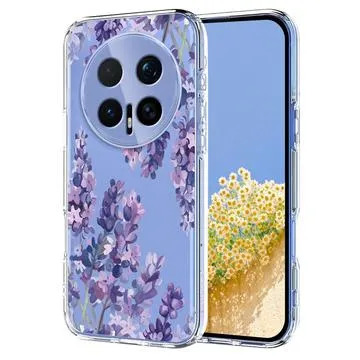 HONOR MAGIC8 PRO FLORAL PATTERN TPU CASE - WISTERIA