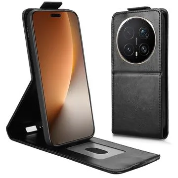 HONOR MAGIC8 PRO VERTICAL FLIP CASE WITH STAND - BLACK