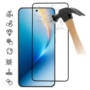 HONOR WIN RT FULL COVER TEMPERED GLASS SCREEN PROTECTOR - 9H - BLACK EDGE