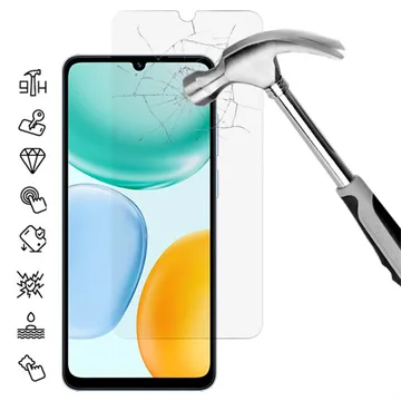 HONOR X5C TEMPERED GLASS SCREEN PROTECTOR - 9H - CASE FRIENDLY - TRANSPARENT
