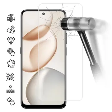 HONOR X7D TEMPERED GLASS SCREEN PROTECTOR - 9H - CASE FRIENDLY - TRANSPARENT