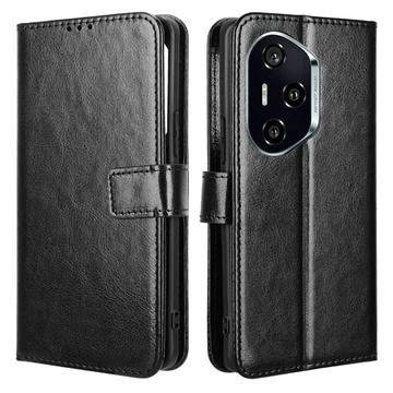 HONOR 300 PRO/300 ULTRA WALLET CASE MAGNETIC CLOSURE - BLACK