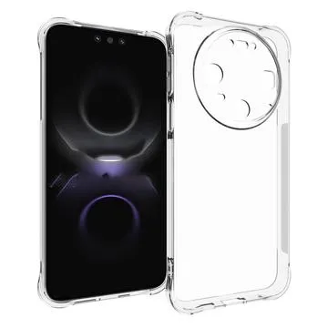 HUAWEI MATE 80/80 PRO SHOCKPROOF SILICONE CASE - TRANSPARENT
