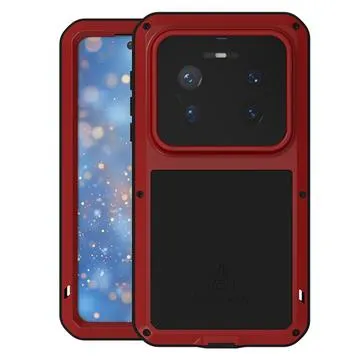 HUAWEI MATE 80 PRO MAX LOVE MEI POWERFUL HYBRID CASE - RED