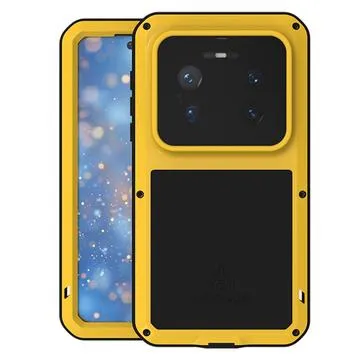 HUAWEI MATE 80 PRO MAX LOVE MEI POWERFUL HYBRID CASE - YELLOW