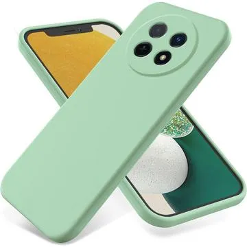 HUAWEI NOVA 14I LIQUID SILICONE CASE WITH HAND STRAP - GREEN