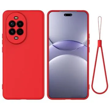 HUAWEI NOVA 15 LIQUID SILICONE CASE WITH HAND STRAP