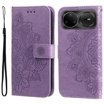 HUAWEI NOVA 15 PRO/15 ULTRA MANDALA SERIES FUTROLA-NOVČANIK - LJUBIČASTA