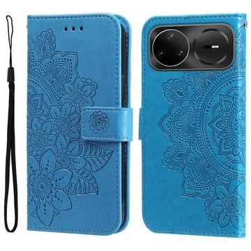 HUAWEI NOVA 15 PRO/15 ULTRA MANDALA SERIES FUTROLA-NOVČANIK - PLAVA