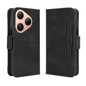 HUAWEI PURA 80 CARDHOLDER WALLET CASE - BLACK