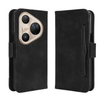 HUAWEI PURA 80 PRO/80 PRO+ CARDHOLDER WALLET CASE - BLACK