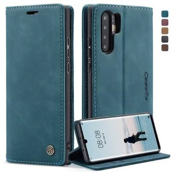 CASEME 013 SERIJA HUAWEI P30 PRO FUTROLA-NOVČANIK - PLAVA