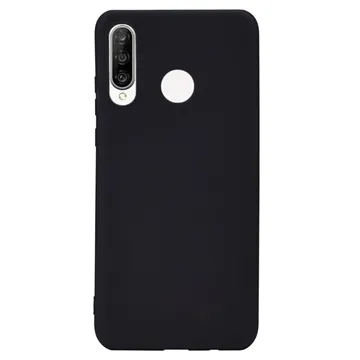 ANTI-FINGERPRINT MAT HUAWEI P30 LITE TPU ZAŠTITNA MASKA - CRNA