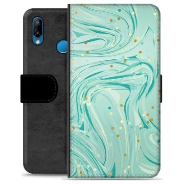 HUAWEI P30 LITE PREMIJUM FUTROLA-NOVČANIK - MENTA
