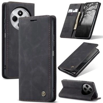 XIAOMI REDMI 14C CASEME 013 SERIJA FUTROLA-NOVČANIK - CRNA