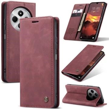 XIAOMI REDMI 14C CASEME 013 SERIJA FUTROLA-NOVČANIK - BOJA VINA
