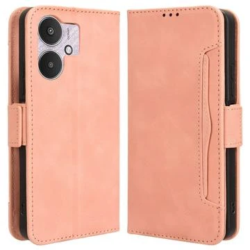 XIAOMI POCO M6/REDMI 13R CARDHOLDER SERIJA FUTROLA-NOVČANIK - PINK