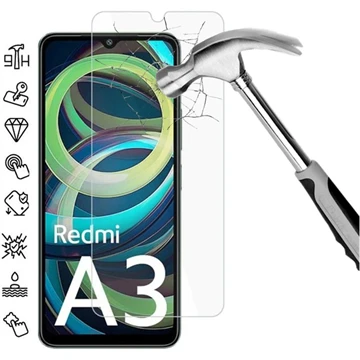 XIAOMI REDMI A3 ZAŠTITNO KALJENO STAKLO - 9H - CASE FRIENDLY - PROVIDNO