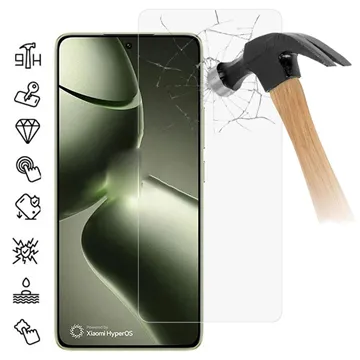XIAOMI 15T/15T PRO TEMPERED GLASS SCREEN PROTECTOR - 9H - CASE FRIENDLY - TRANSPARENT