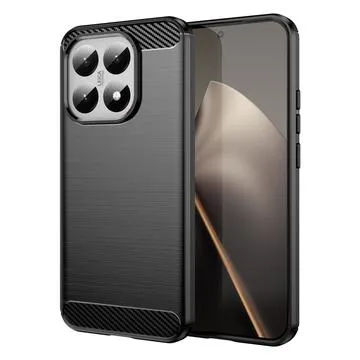XIAOMI 15T BRUSHED TPU CASE - CARBON FIBER