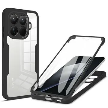 XIAOMI 15T PRO 360 PROTECTION SERIES CASE - BLACK / CLEAR