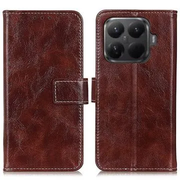 XIAOMI 15T PRO WALLET CASE WITH STAND - BROWN