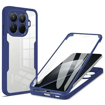 XIAOMI 15T PRO 360 PROTECTION SERIES CASE - BLUE / CLEAR