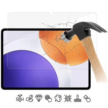 XIAOMI PAD 7S PRO 12.5 TEMPERED GLASS SCREEN PROTECTOR - 9H - CASE FRIENDLY - TRANSPARENT