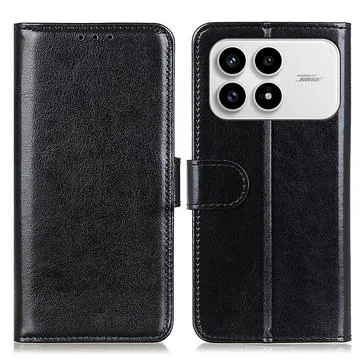 XIAOMI REDMI K90/POCO F8 PRO WALLET CASE WITH STAND - BLACK