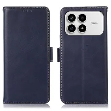 XIAOMI REDMI K90/POCO F8 PRO WALLET LEATHER CASE WITH RFID - BLUE