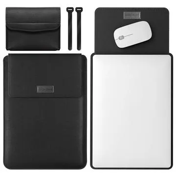 SLIM FIT 3-IN-1 UNIVERSAL PROTECTIVE SLEEVE FOR TABLET/LAPTOPS - 13" - BLACK