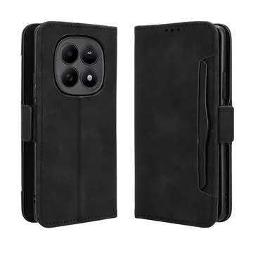 XIAOMI POCO M8/REDMI NOTE 15 CARDHOLDER WALLET CASE - BLACK