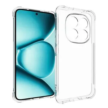 XIAOMI REDMI NOTE 15 PRO+ 5G/XIAOMI POCO M8 PRO SHOCKPROOF SILICONE CASE - TRANSPARENT
