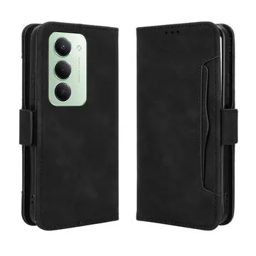 XIAOMI REDMI 15 4G CARDHOLDER WALLET CASE - BLACK