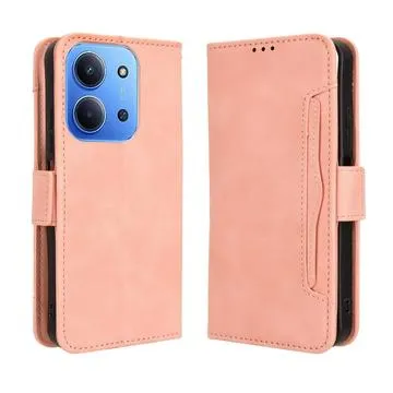 XIAOMI REDMI 15C CARDHOLDER WALLET CASE - PINK