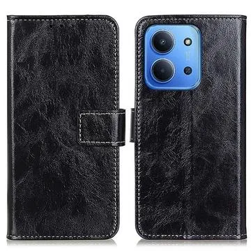XIAOMI REDMI 15C WALLET CASE WITH STAND - BLACK
