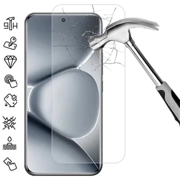 XIAOMI REDMI NOTE 15 PRO 5G TEMPERED GLASS SCREEN PROTECTOR - 9H - CASE FRIENDLY - TRANSPARENT