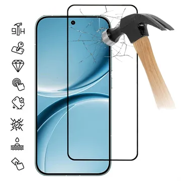 XIAOMI REDMI TURBO 5/POCO X8 PRO FULL COVER TEMPERED GLASS SCREEN PROTECTOR - 9H - BLACK EDGE