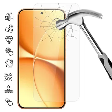 XIAOMI REDMI TURBO 5 MAX/POCO X8 PRO MAX TEMPERED GLASS SCREEN PROTECTOR - 9H - CASE FRIENDLY - TRANSPARENT