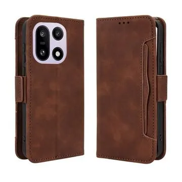 ONEPLUS 15 CARDHOLDER WALLET CASE - BROWN