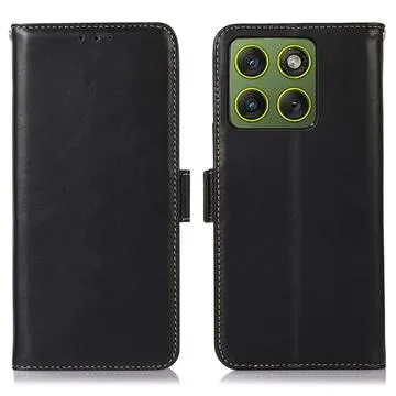 MOTOROLA EDGE 70 WALLET LEATHER CASE WITH RFID - BLACK