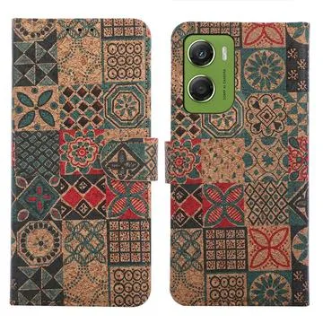 MOTOROLA EDGE 70 BOHEMIAN WALLET CASE - PETALS