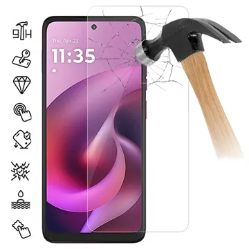 MOTOROLA MOTO G (2026) TEMPERED GLASS SCREEN PROTECTOR - 9H - CASE FRIENDLY - TRANSPARENT