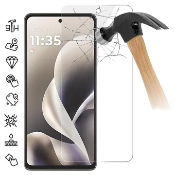 MOTOROLA MOTO G POWER (2026) TEMPERED GLASS SCREEN PROTECTOR - 9H - CASE FRIENDLY - TRANSPARENT
