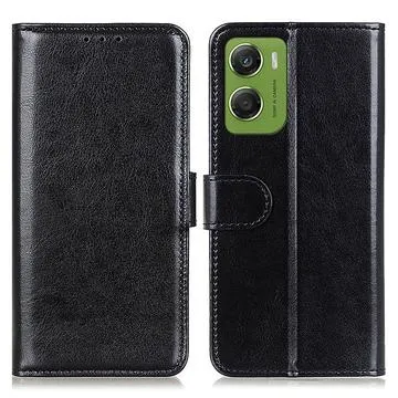 MOTOROLA MOTO G06/G06 POWER WALLET CASE WITH STAND - BLACK
