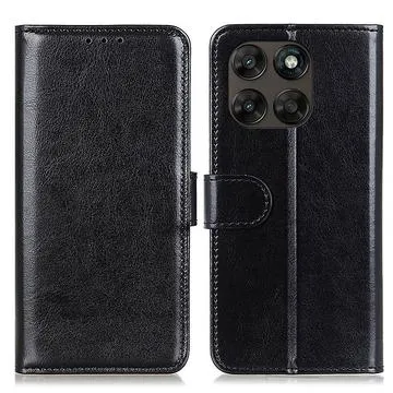 MOTOROLA MOTO G77/G67 WALLET CASE WITH STAND - BLACK